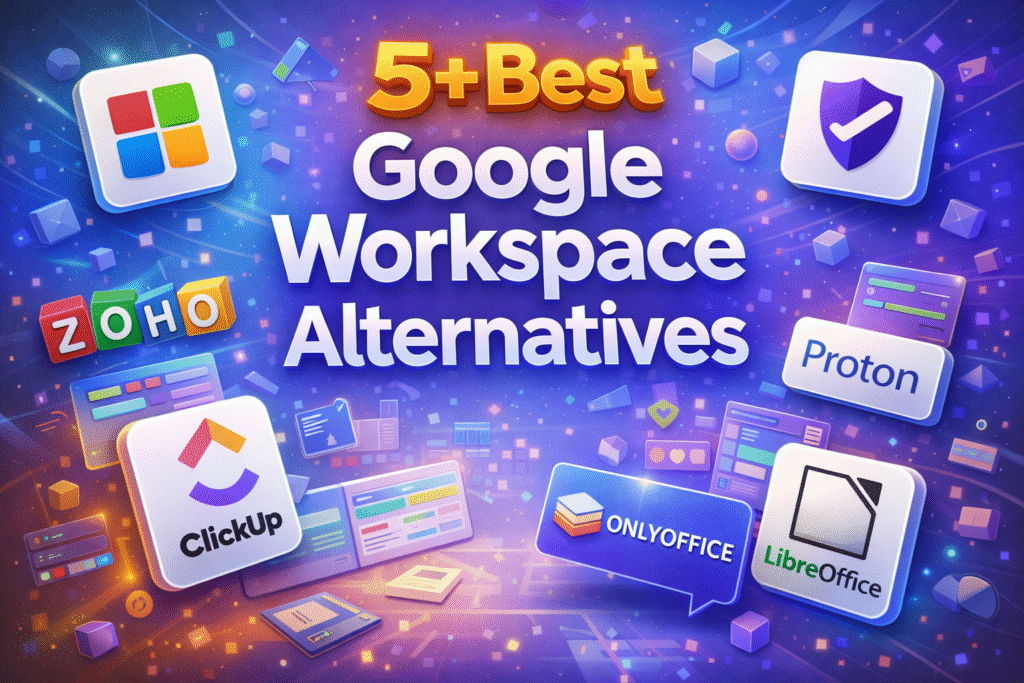 5+ Best Google Workspace Alternatives for Businesses